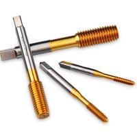 China Industrial Gold TiN Coated HSSE Cold Form Taps | DIN 371 Reinforced Shank | High-Performance Zero-Chip Tapping for sale
