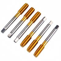 China Industrial Gold TiN Coated HSSE Cold Form Taps | DIN 371 Reinforced Shank | High-Performance Zero-Chip Tapping for sale