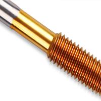 China Industrial Gold TiN Coated HSSE Cold Form Taps | DIN 371 Reinforced Shank | High-Performance Zero-Chip Tapping for sale