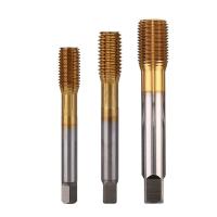China TiN Coated Hss Threading Taps M35 DIN 371  Machine Tap M8 for sale