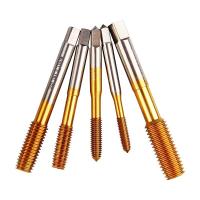 China TiN Coated Hss Threading Taps M35 DIN 371  Machine Tap M8 for sale