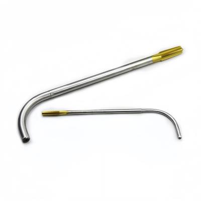 China Industrial HSS Machine Taps TiN Coated Round Shank  JIS M14 X 1.5 Tap for sale