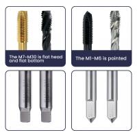 China DIN JIS Hss E Taps  62 HRC   - 66 HRC  High Speed Steel Taps for sale