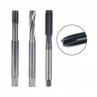 China Spiral Hss Taps Straight Gun Point  M6 Spiral Flute Tap 4in - 1.5in for sale