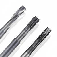 China Spiral Hss Taps Straight Gun Point  M6 Spiral Flute Tap 4in - 1.5in for sale