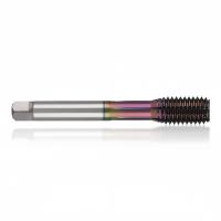 China Nano Rainbow HSS Machine Taps  TiAlN Coated M12 1.25 Tap UNC UNF for sale
