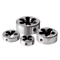 China Industrial HSS-M2 Fully Ground Round Dies | Optimized Chip Flow for Metric & Imperial Threads for sale