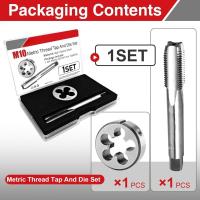 China Professional M10 x 1.0mm Metric Fine Thread Tap and Die Set | HSS High-Speed Steel for sale