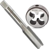 China M10x1.25 Automotive Thread Repair Kit | Precision HSS Tap and Round Die for Car Repair for sale