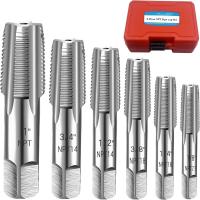 China Industrial 6-Piece NPT Pipe Tap Set | 1/8