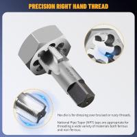 China Professional 15-Piece NPT Pipe Tap and Die Set | 1/16