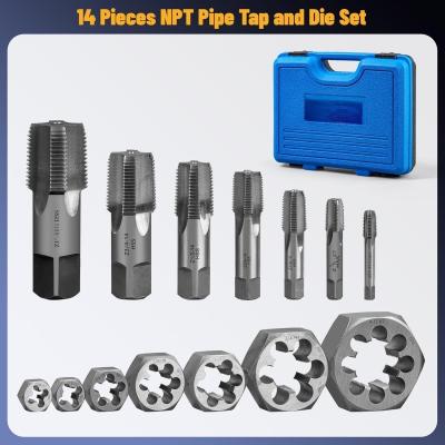 China Professional 15-Piece NPT Pipe Tap and Die Set | 1/16