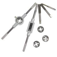 China Master 20PC Metric Threading Tool Kit | Durable Bearing Steel Taps and Round Dies | Precision M3-M12 Set for Automotive & General Maintenance for sale
