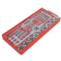 China Professional 20-Piece Metric Tap and Die Set | High-Strength Alloy Steel (Bearing Steel) | M3-M12 Essential Thread Repair Kit for DIY & Home Workshop for sale