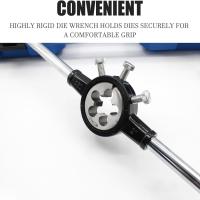 China Master 45-Piece Metric Tap & Die Set | Fully Ground Alloy Steel | Includes Large Diameter Sizes & Rugged Storage Case for sale