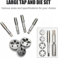 China Master 45-Piece Metric Tap & Die Set | Fully Ground Alloy Steel | Includes Large Diameter Sizes & Rugged Storage Case for sale