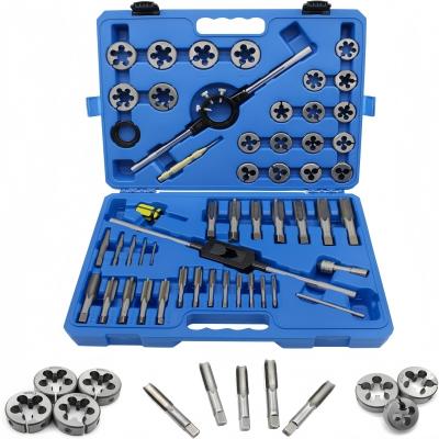 China Master 45-Piece Metric Tap & Die Set | Fully Ground Alloy Steel | Includes Large Diameter Sizes & Rugged Storage Case for sale