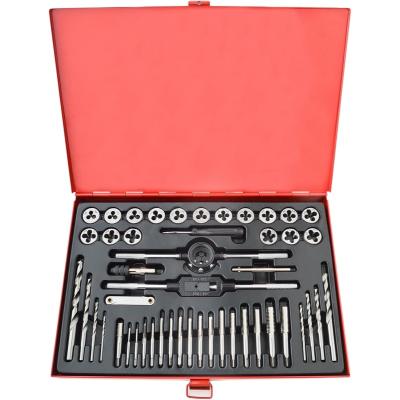 China Professional 48-Piece Tap, Die & Drill Bit Set | High-Strength Alloy Steel | M3-M12 Metric Threading & Drilling Master Kit for sale