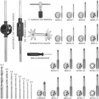 China Professional 48-Piece Tap, Die & Drill Bit Set | High-Strength Alloy Steel | M3-M12 Metric Threading & Drilling Master Kit for sale