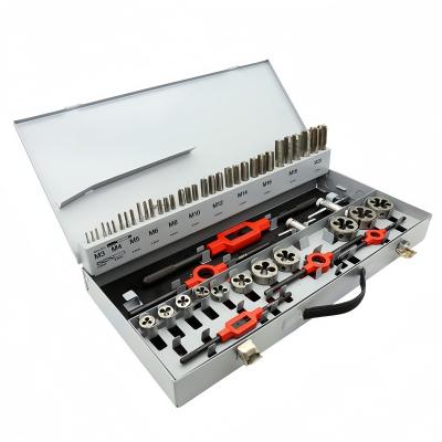 China 54 Piece HSS Taps And Dies Set M3 - M20 Taps & Dies Industrial Grade for sale