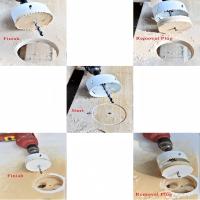 China Master Bi-Metal Hole Saw Kit | 8% Cobalt M42 Steel | Deep Cutting Depth & Fast Chip Removal for Professional Contractors for sale