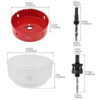China 108mm (4-1/4″) M42 Cobalt Bi-Metal Hole Saw – Custom Industrial Size for Solar Junction Boxes, Cable Trays & Pump Connections for sale