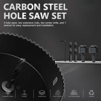 China 32mm 38mm Cobalt Bi Metal Hole Saw 5pc High Speed Bi Metal Hole Cutter for sale