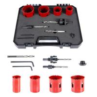 China 9 Piece  Metal Holesaws 25mm - 54mm 2 Bi Metal Hole Saw for sale