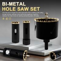 China TPI  Metal Hole Cutter 21pc M42 Hole Saw Kit Bi Metal For Plumbing for sale