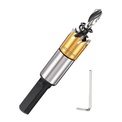 China HSS6542 12mm HSS   Hole Saw With Fully Ground For Metal Plate for sale
