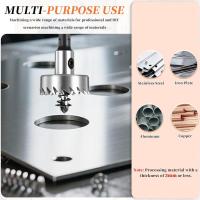 China 80mm Hole Saw Tooth HSS Steel Drill Bit  Cutter Tool For Metal Wood Alloy for sale