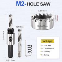 China 25mm High Speed Steel Hole Saw 1inch Metal Industrial Hss Hole Saw for sale