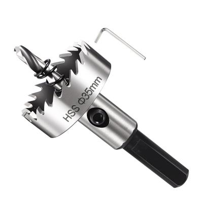 China 35mm Hss Bi Metal 64HRC - 66 HRC Hole Saw Hss Durability For 304 for sale