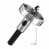 China 50mm Hss Hole Saw Cutter  63 HRC W4Mo3Cr4V High Speed Steel Saw Drill Bit for sale
