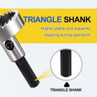China 50mm Hss Hole Saw Cutter  63 HRC W4Mo3Cr4V High Speed Steel Saw Drill Bit for sale
