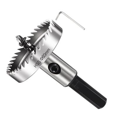 China 60mm HSS Hole Saws 64 HRC - 66 HRC Hss Brad Point Drill Bits for sale
