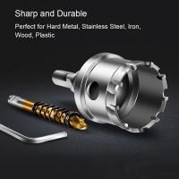 China Industrial TCT Alloy Hole Saw Set | 19mm-38mm Tungsten Carbide Tipped Metal Cutters for sale