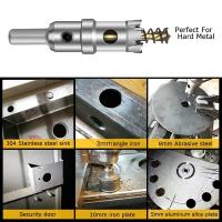 China Industrial TCT Alloy Hole Saw Set | 19mm-38mm Tungsten Carbide Tipped Metal Cutters for sale