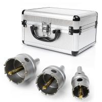 China Professional 7-Piece TCT Alloy Hole Saw Kit | 16mm-45mm Tungsten Carbide Tipped Set for Stainless Steel for sale