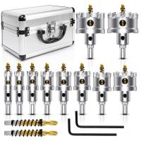 China Executive 12-Piece TCT Alloy Hole Saw Set | 16mm-54mm Tungsten Carbide Master Collection for sale