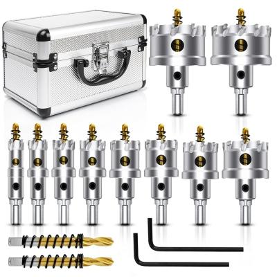 China Executive 12-Piece TCT Alloy Hole Saw Set | 16mm-54mm Tungsten Carbide Master Collection for sale
