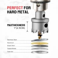 China Industrial 14pc Carbide Hole Cutter Set | 10mm Anti-Slip Shanks for Heavy-Duty Structural Steel for sale