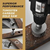 China Enterprise-Grade TCT Boring Kit | 23 Sizes with 10mm Anti-Slip Shanks for Heavy-Plate Fabrication for sale