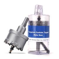 China Professional 54mm Tungsten Carbide Tipped Hole Saw | Zero-Deflection Boring for Heavy Metal for sale