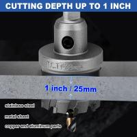 China Professional 54mm Tungsten Carbide Tipped Hole Saw | Zero-Deflection Boring for Heavy Metal for sale