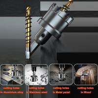 China Professional 55mm Tungsten Carbide Tipped Hole Saw | Anti-Shatter Design for Thick Plates for sale