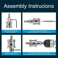 China 76mm TCT Boring Bit | Heavy-Wall Cylinder for HVAC and Fire Suppression Mains for sale
