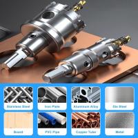 China 76mm TCT Boring Bit | Heavy-Wall Cylinder for HVAC and Fire Suppression Mains for sale