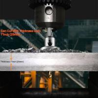 China 152mm TCT Hole Cutters Heavy Duty  Carbide  TCT Boring Bit 13mm Shank for sale