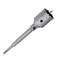 China Deep Wall Concrete Hole Cutter  1-3/8 Inch 220mm Tct Holesaw Kit for sale
